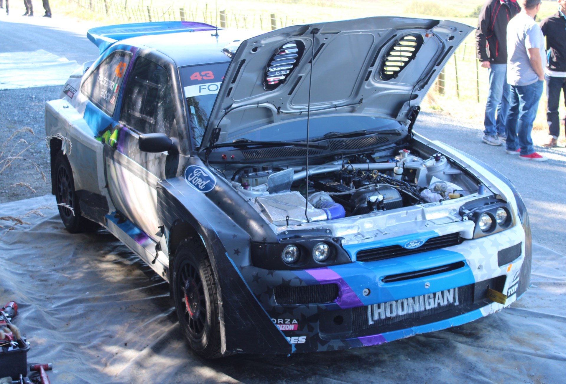 Getting up close with Ken Block and his Ford Escort Cosworth - Driven ...