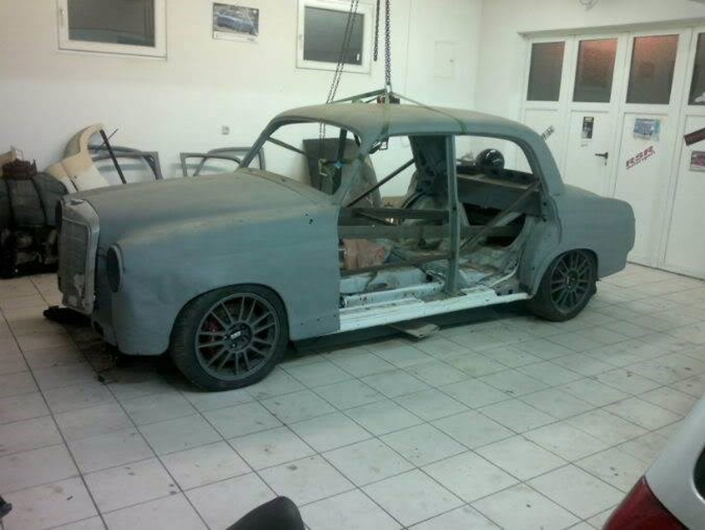 Is this Evo-swapped 1961 Mercedes-Benz the world's most biza - Driven ...