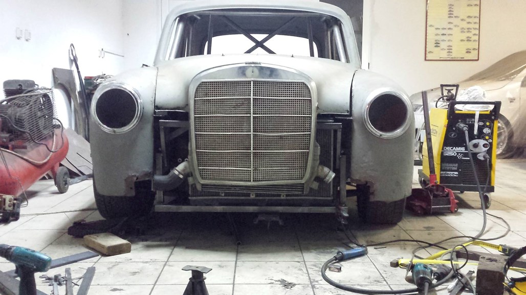 Is this Evo-swapped 1961 Mercedes-Benz the world's most biza - Driven ...
