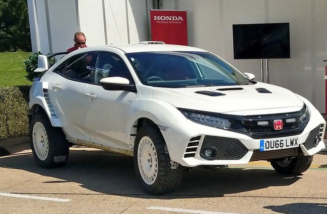 Honda reveals this beastly Civic Type R rally car - Driven Car Guide