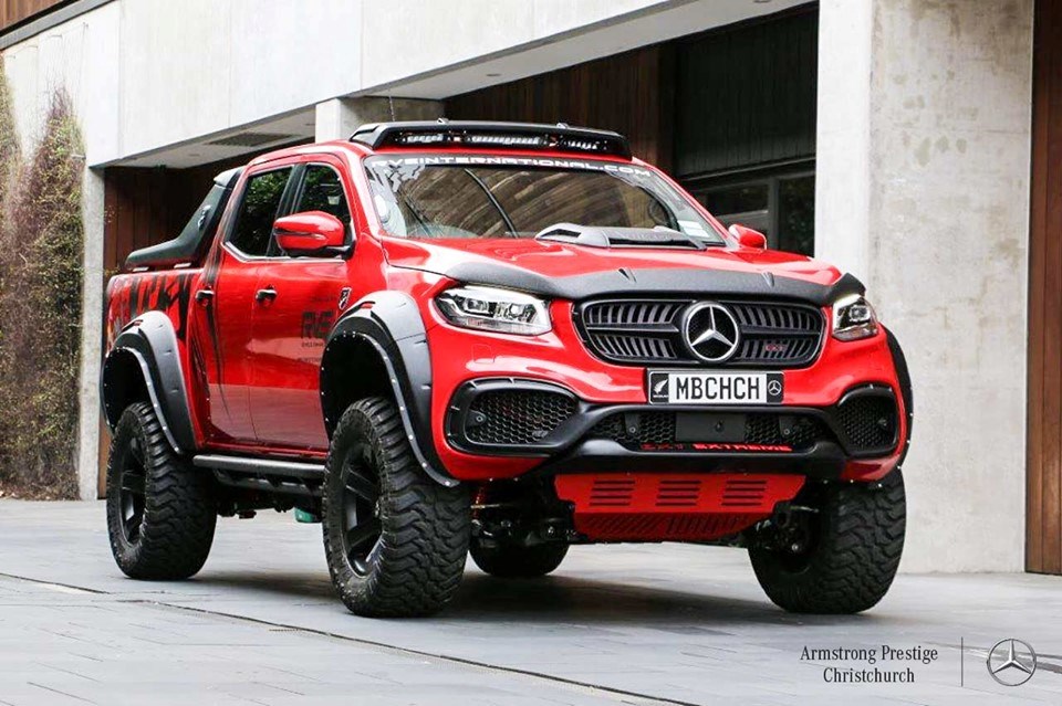 Wild! Unhinged modified Mercedes X-Class ute revealed for Fi - Driven ...