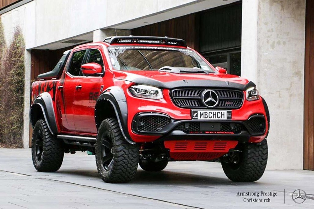 Wild! Unhinged modified Mercedes X-Class ute revealed for Fi - Driven ...