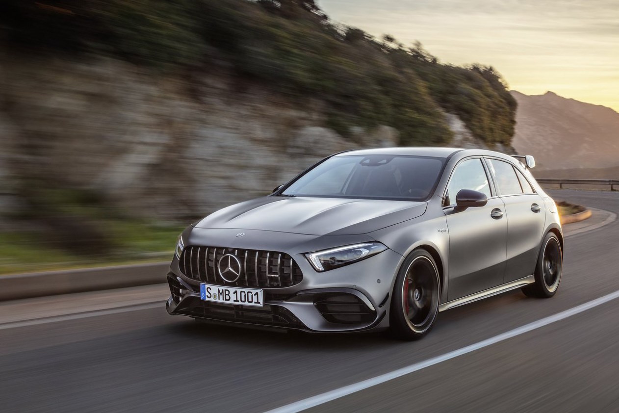 The world's fastest hot hatch? Mercedes unveils 310kW A45 po - Driven ...