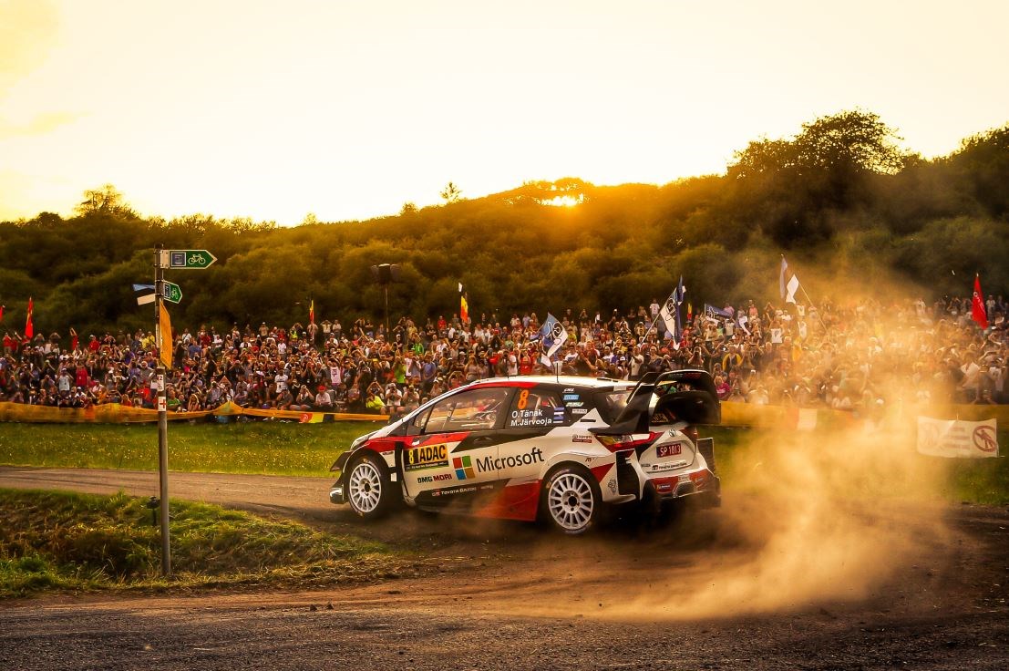 Toyota sweeps the WRC podium for the first time since 1993 - Driven Car ...