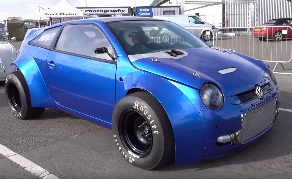 Watch: Twin-engined, 1300kW VW Lupo struggles for traction o - Driven ...