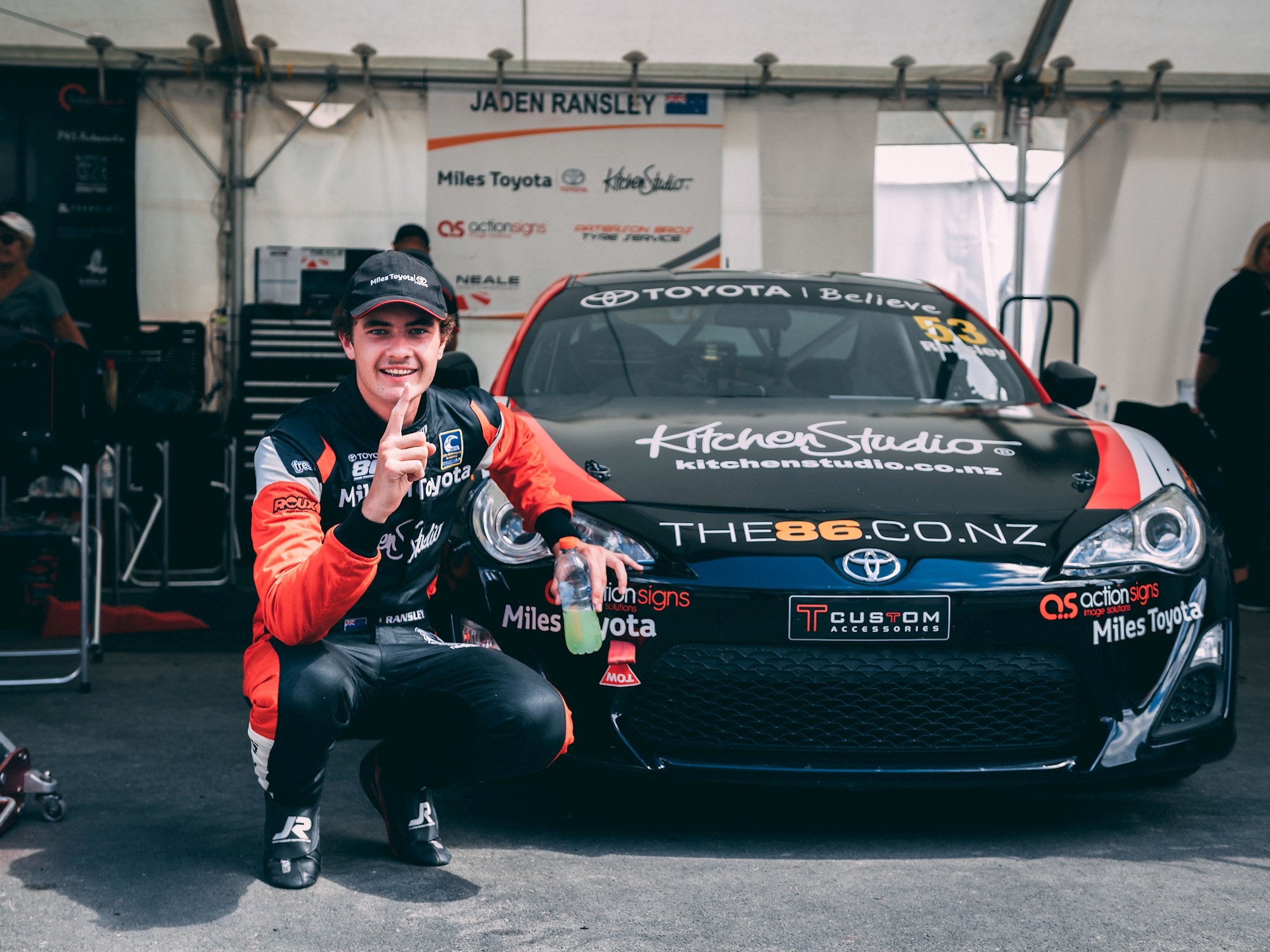 Jaden Ransley returns for Kiwi Toyota 86 Championship campai - Driven ...