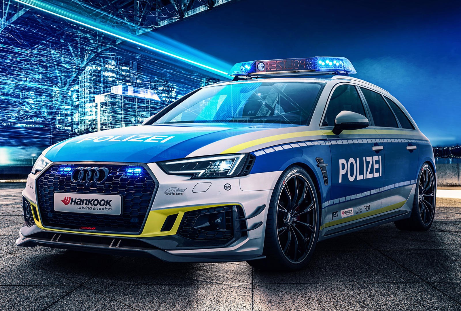 Is this Audi RS4 Avant the world's coolest police car? - Driven Car Guide