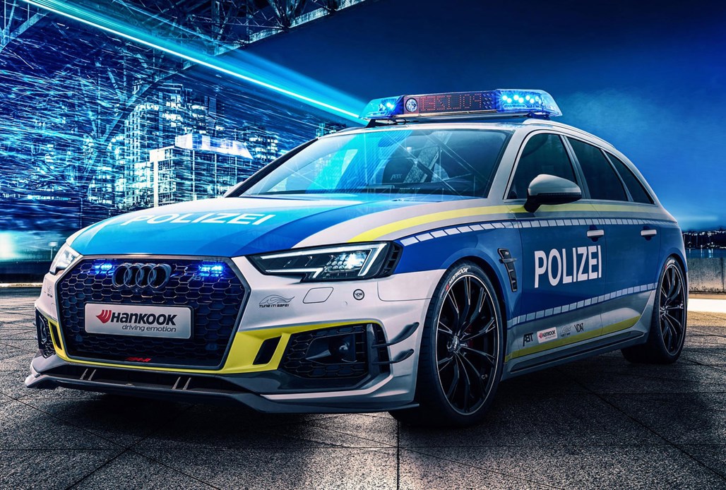Is this Audi RS4 Avant the world's coolest police car? - Driven Car Guide