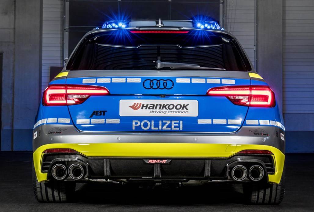 Is this Audi RS4 Avant the world's coolest police car? - Driven Car Guide