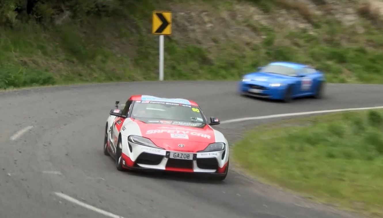 Watch: Sam lets loose in a 2020 Toyota Supra at Targa NZ - Driven Car Guide