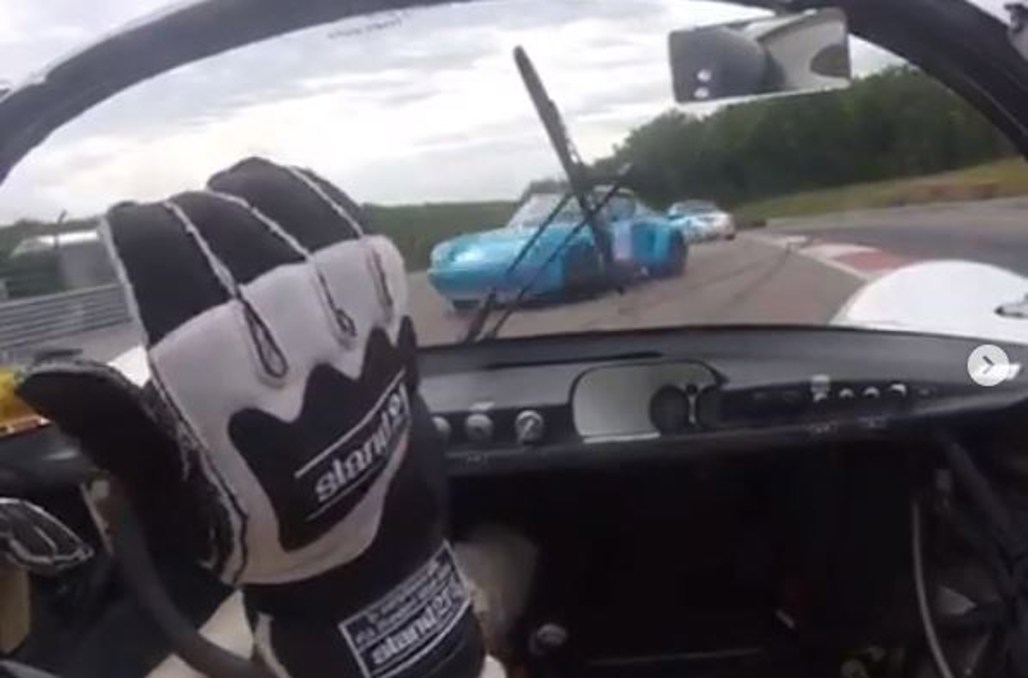 Watch: Porsche 910 driver survives spectacular near-miss whi - Driven ...