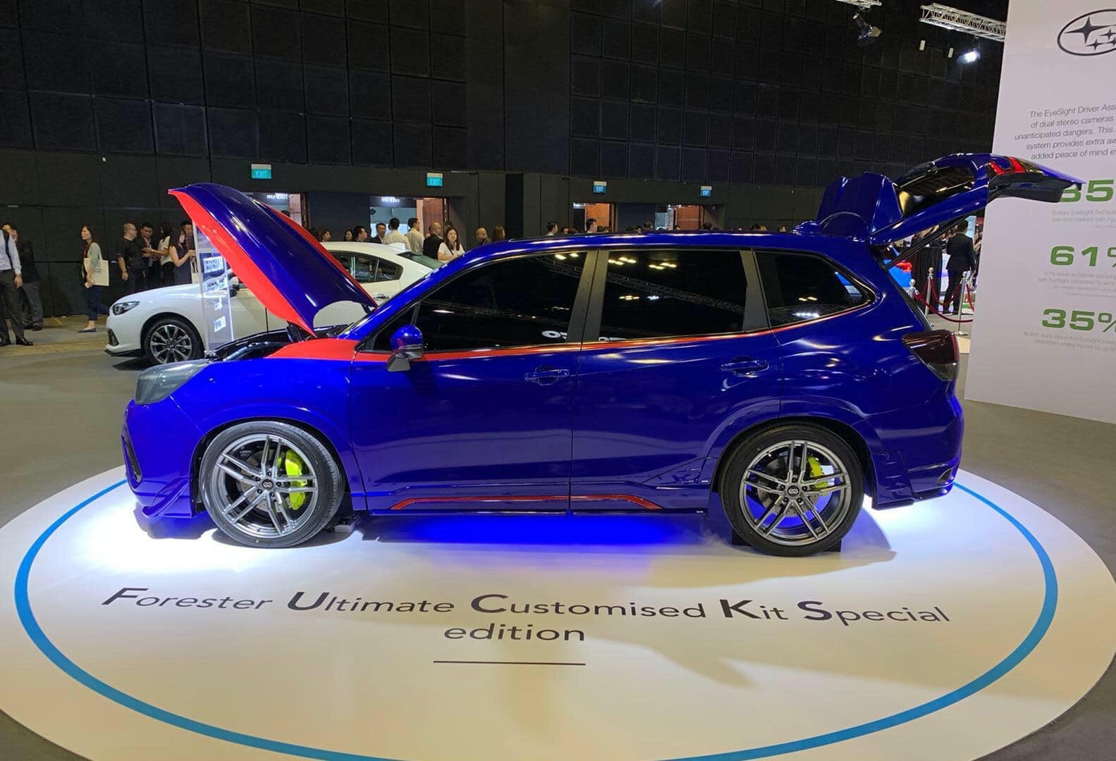 Subaru unveils heavily-modified Forester with a hilariously - Driven ...