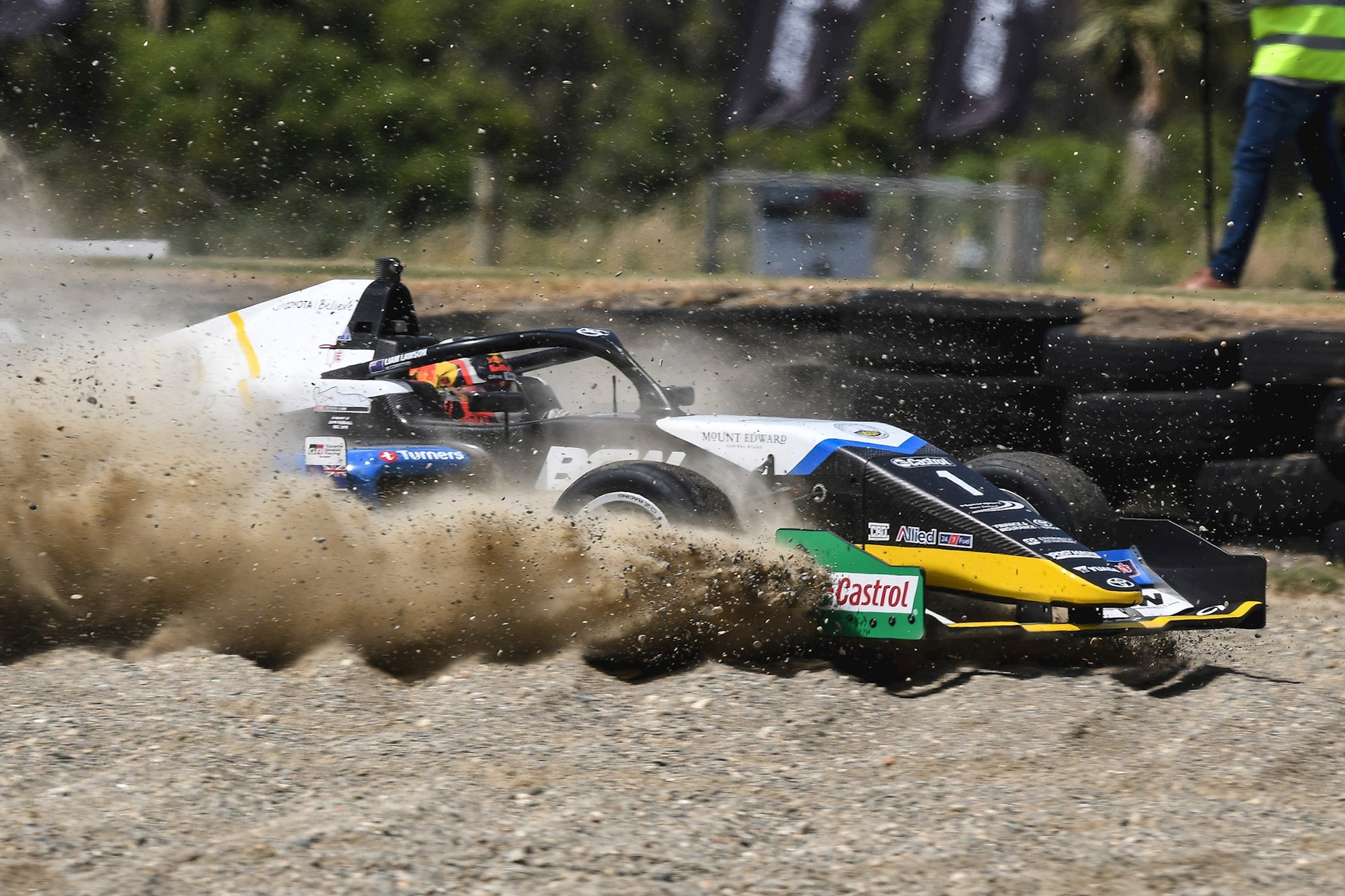 Defending champ crashes as Brazilians sweep chaotic Toyota R - Driven ...