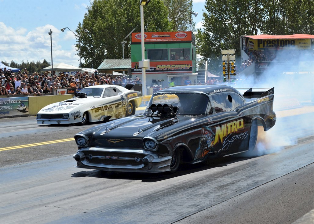 4000HP Funny Cars put on a spectacular show at Meremere - Driven Car Guide