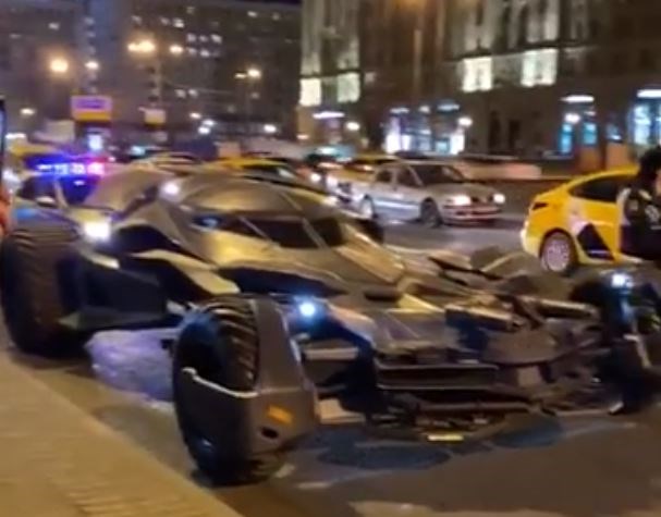 Watch: Russian police impound homemade Batmobile - Driven Car Guide