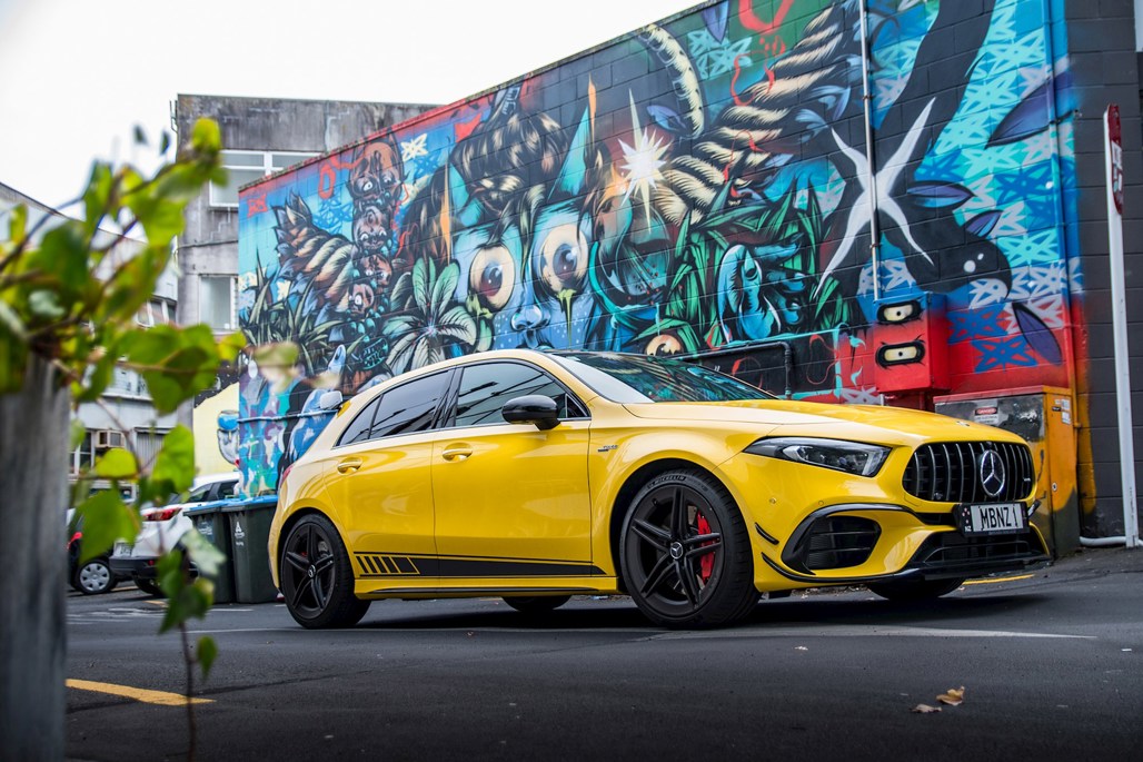 NZ exclusive: We test the Mercedes-AMG A45 S, the most power - Driven ...