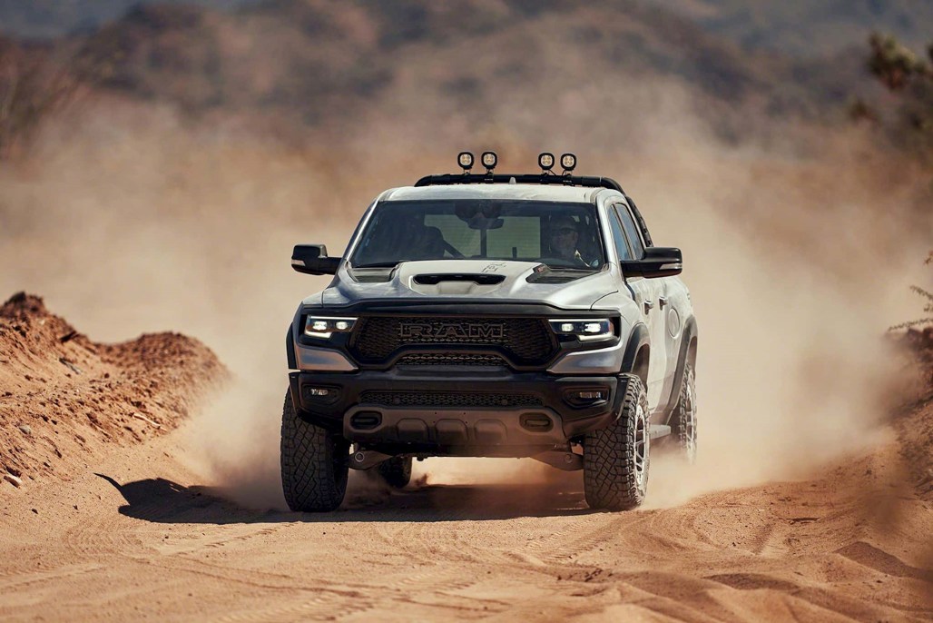 Supercharged monster: RAM reveals Hellcat-powered, desert-ba - Driven ...