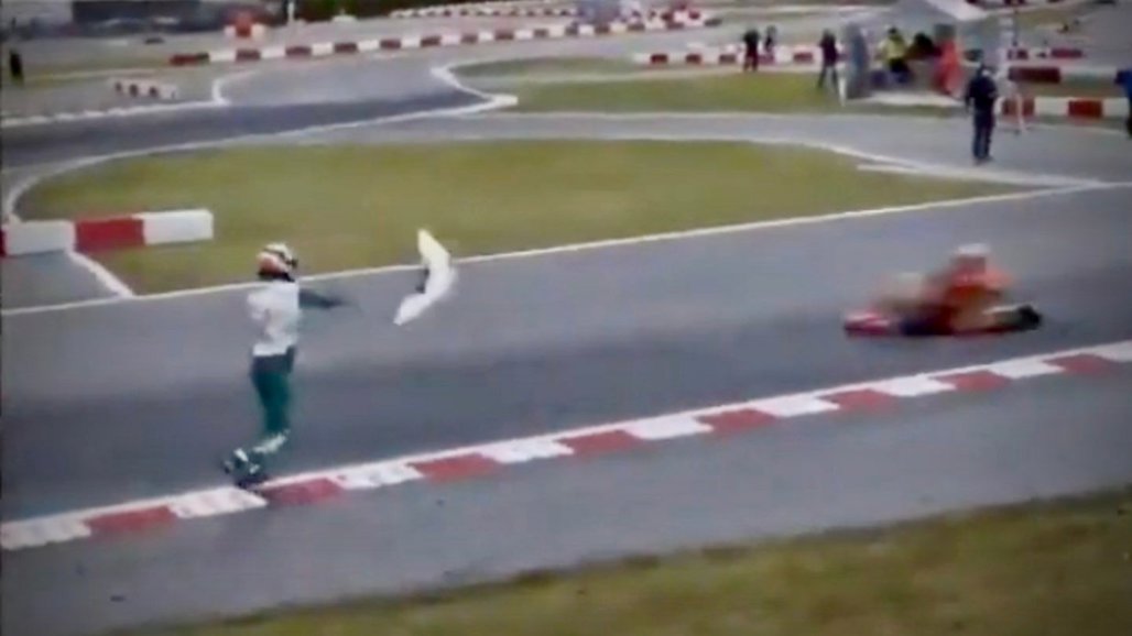 Watch: Fans call for a life ban after kart racer throws bump - Driven ...