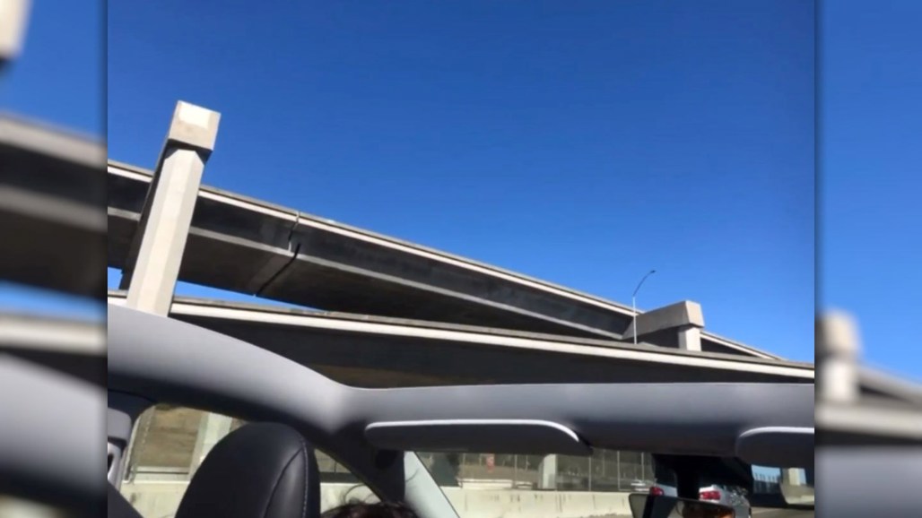 Watch: Brand new Tesla Model Y loses its roof on the motorwa - Driven ...