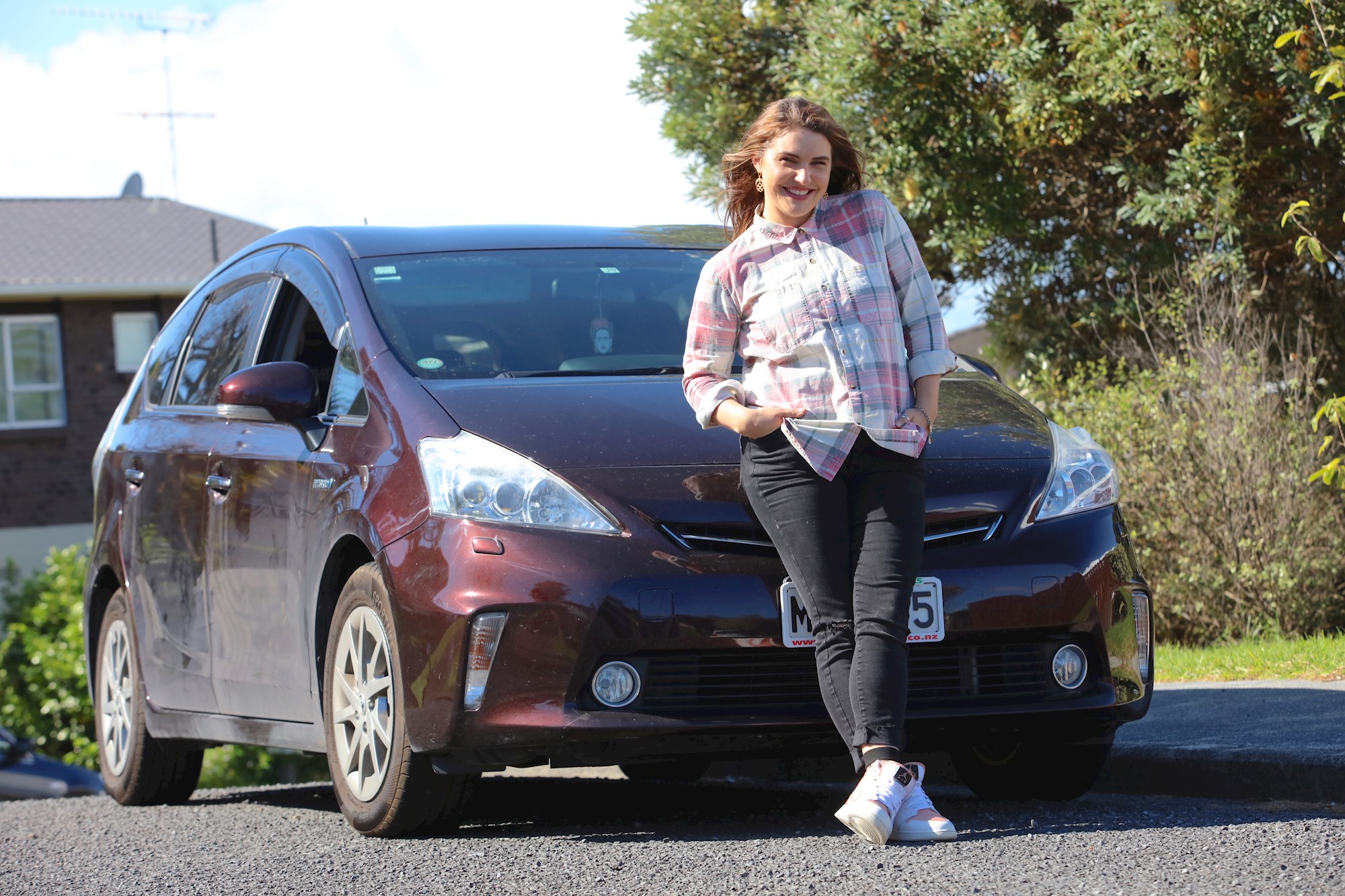 Me & My Car: Morgana O'Reilly loves her purple Prius people - Driven ...
