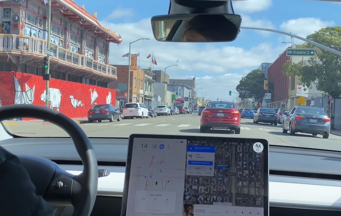 Watch: Tesla's full self-driving mode is just as fascinating - Driven ...