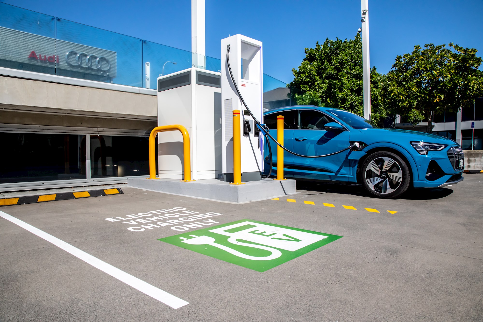 Audi and ABB join forces to offer high-power EV charging in - Driven ...