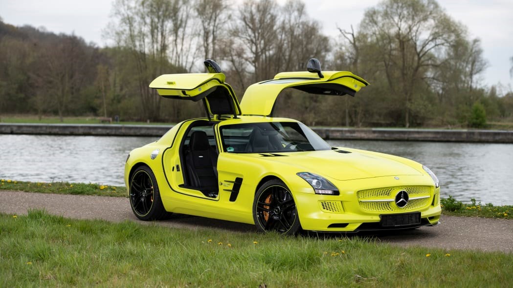 Ultra-rare electric Mercedes-Benz SLS emerges for sale at $1 - Driven ...