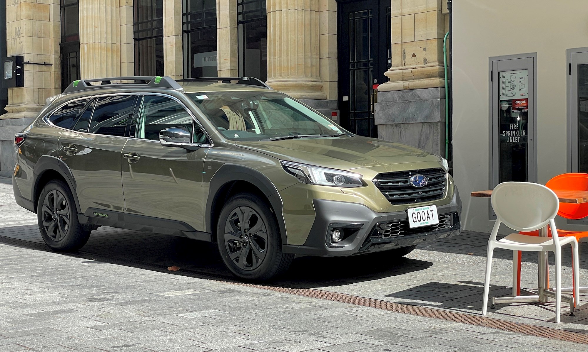 Subaru's new large SUV on test: Outback in the city - Driven Car Guide