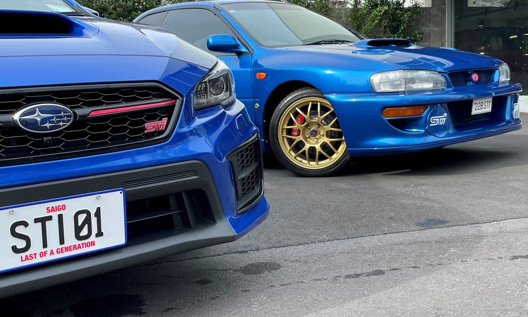 Subaru WRX STI Saigo meets the family: Tecnic set - Driven Car Guide