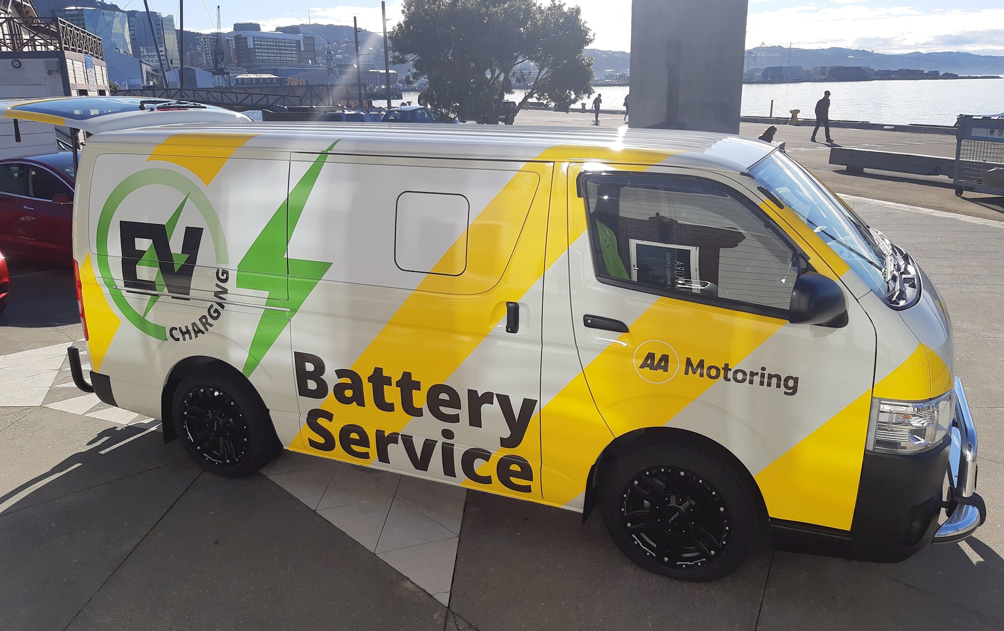 AA's Battery Service van celebrates first year of saving EVs - Driven ...