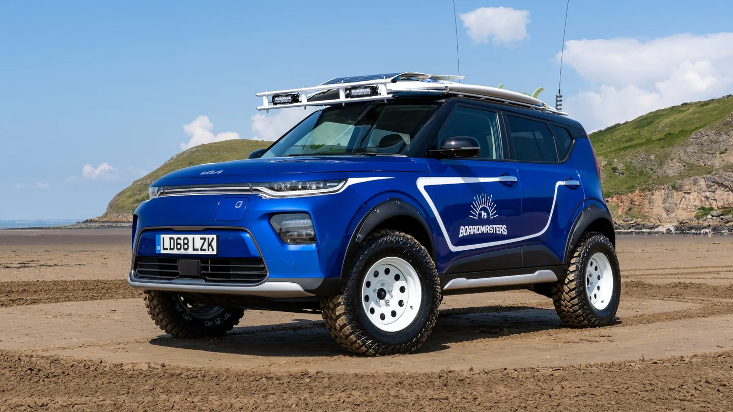 Kia reveals modified Soul EV as modern-day beach buggy - Driven Car Guide