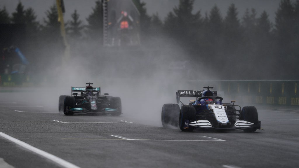 F1: Heavy rain leaves fans confused at bizarre Belgian GP - Driven Car ...