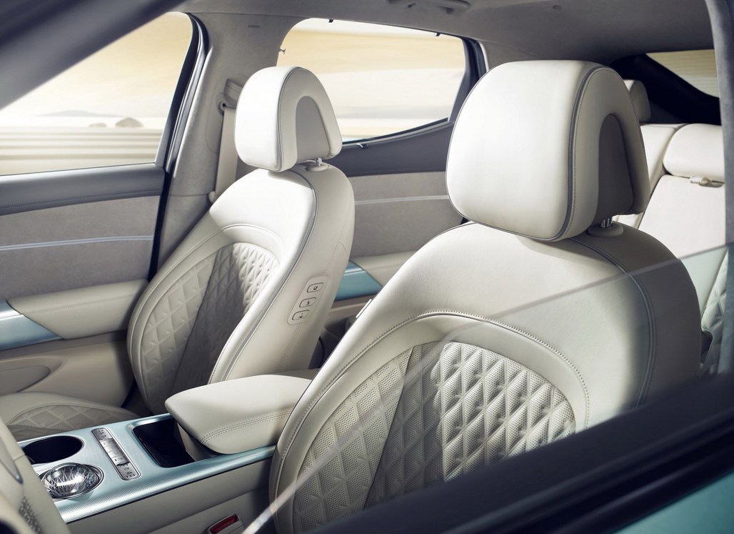 Gensis' all-electric GV60 SUV revealed with 'drift mode' fun - Driven ...