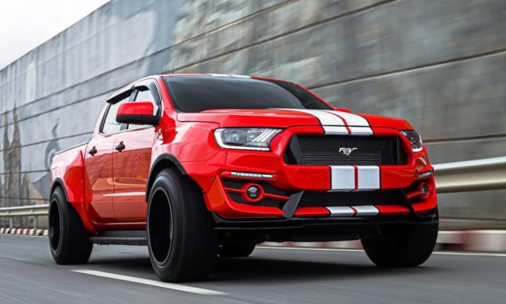 Tuner reveals Ford Mustang-inspired face for the Ranger ute - Driven ...