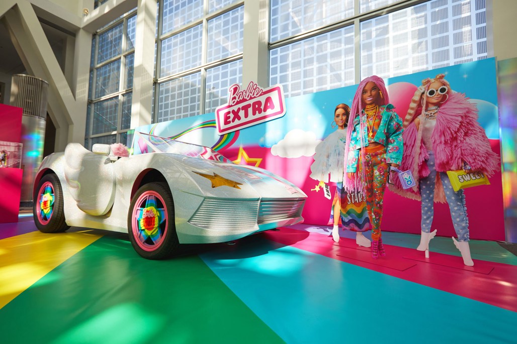 Life-sized Barbie car is a fully transformed Fiat 500, with - Driven ...