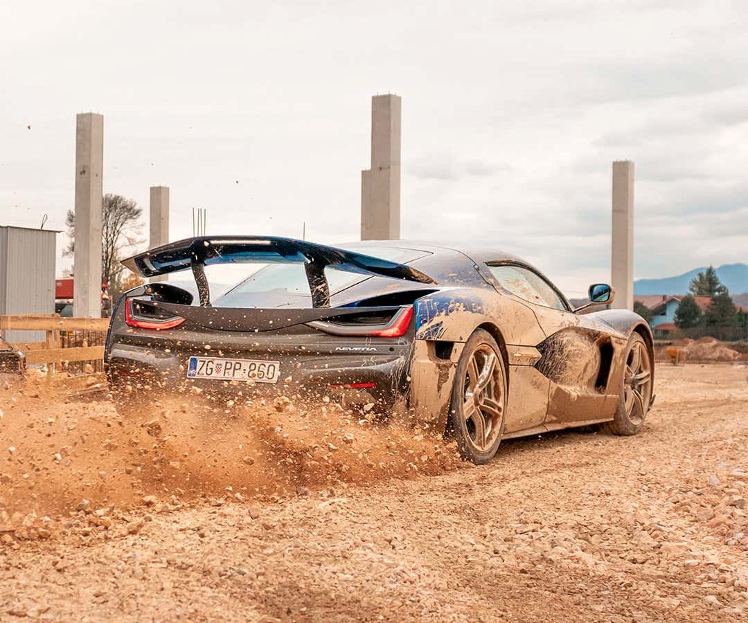 Watch: $3 million electric hypercar gets thrashed off-road - Driven Car ...
