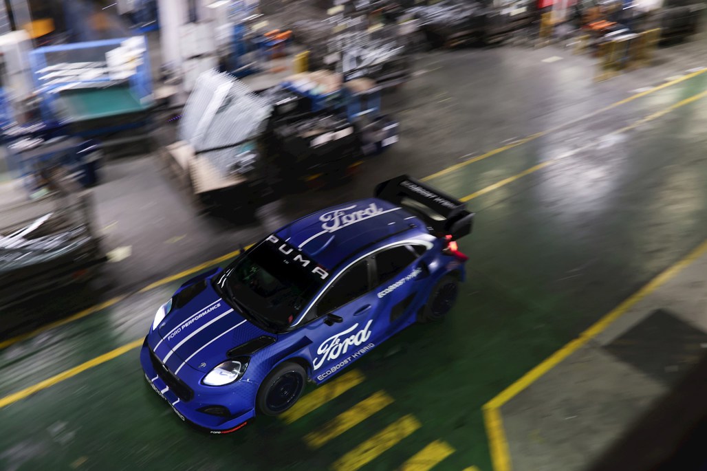 M-Sport Ford Puma Rally1 revealed in full: skids and a smash - Driven ...