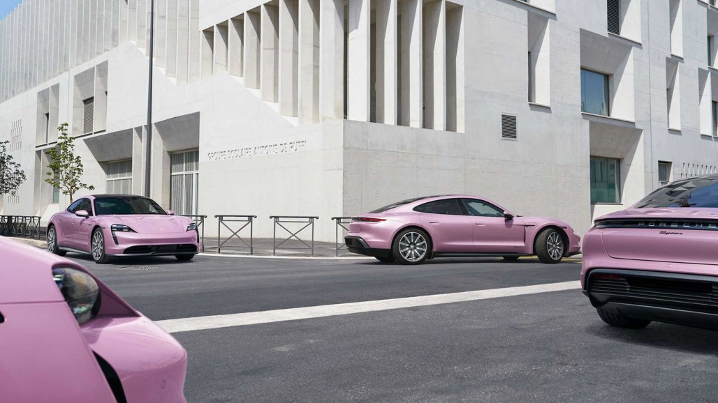 A world full of pink Taycans? - Driven Car Guide