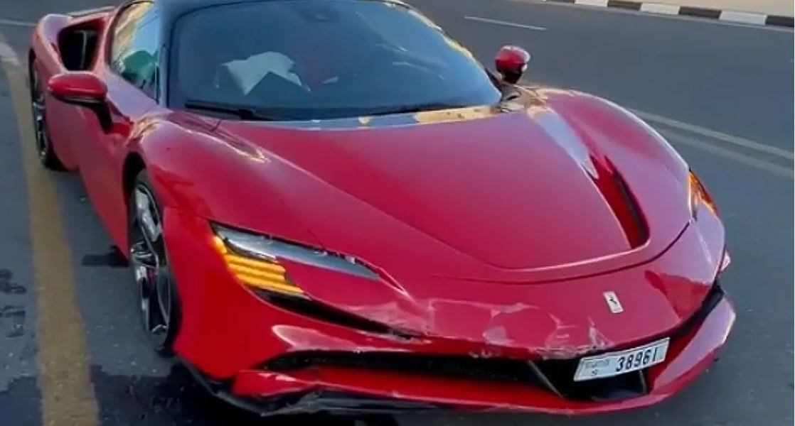 Watch: Million dollar Ferrari SF90 crashed during test drive - Driven ...