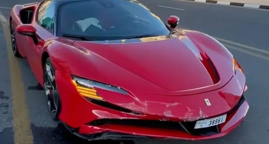 Watch: Million dollar Ferrari SF90 crashed during test drive - Driven ...