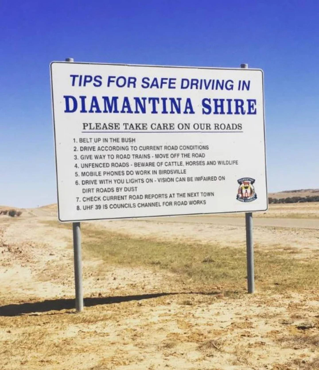 The Australian road sign in Queensland shocks internet - Driven Car Guide