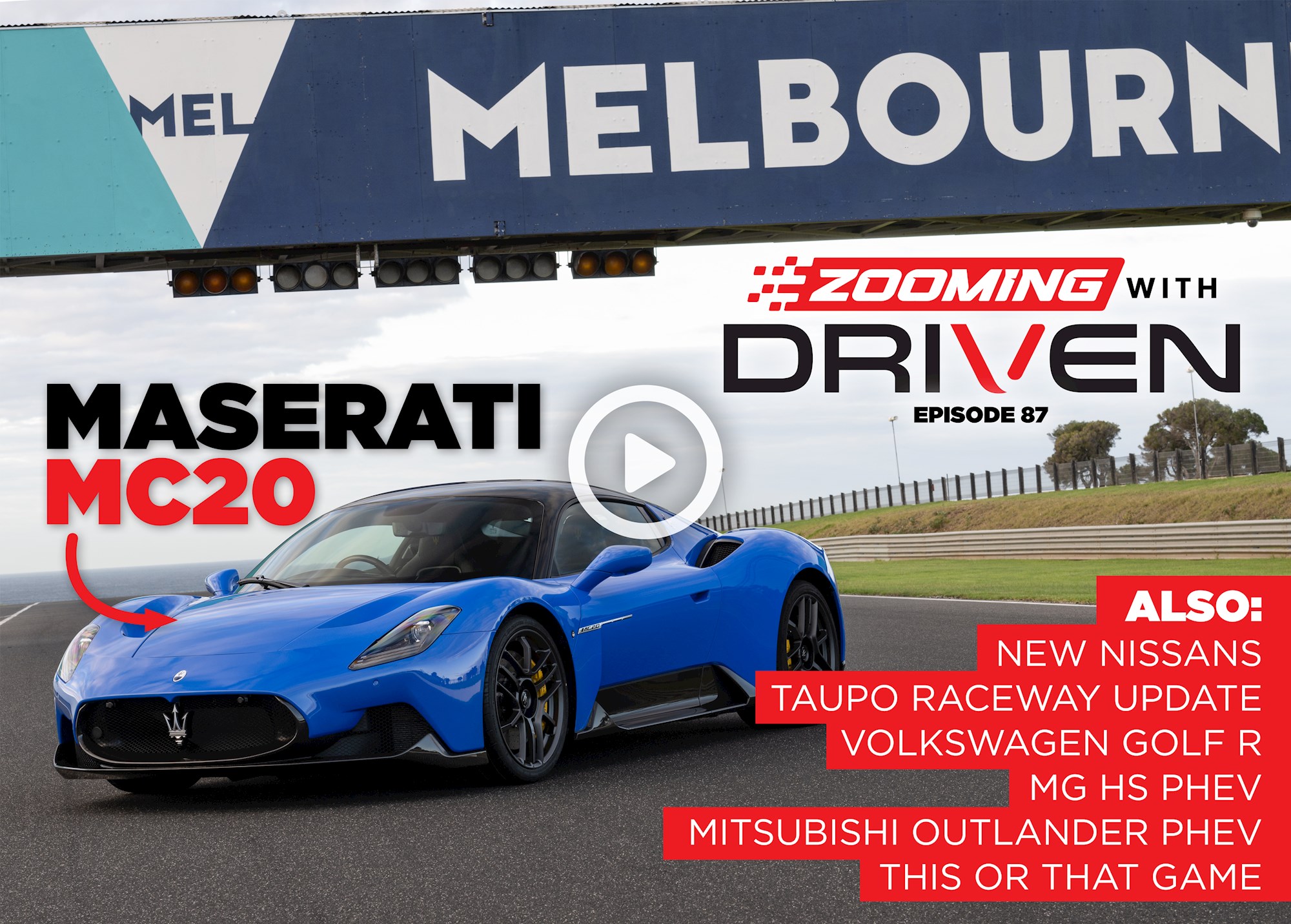 Watch: Driving the Maserati MC20 on track! Zooming with DRIV - Driven ...
