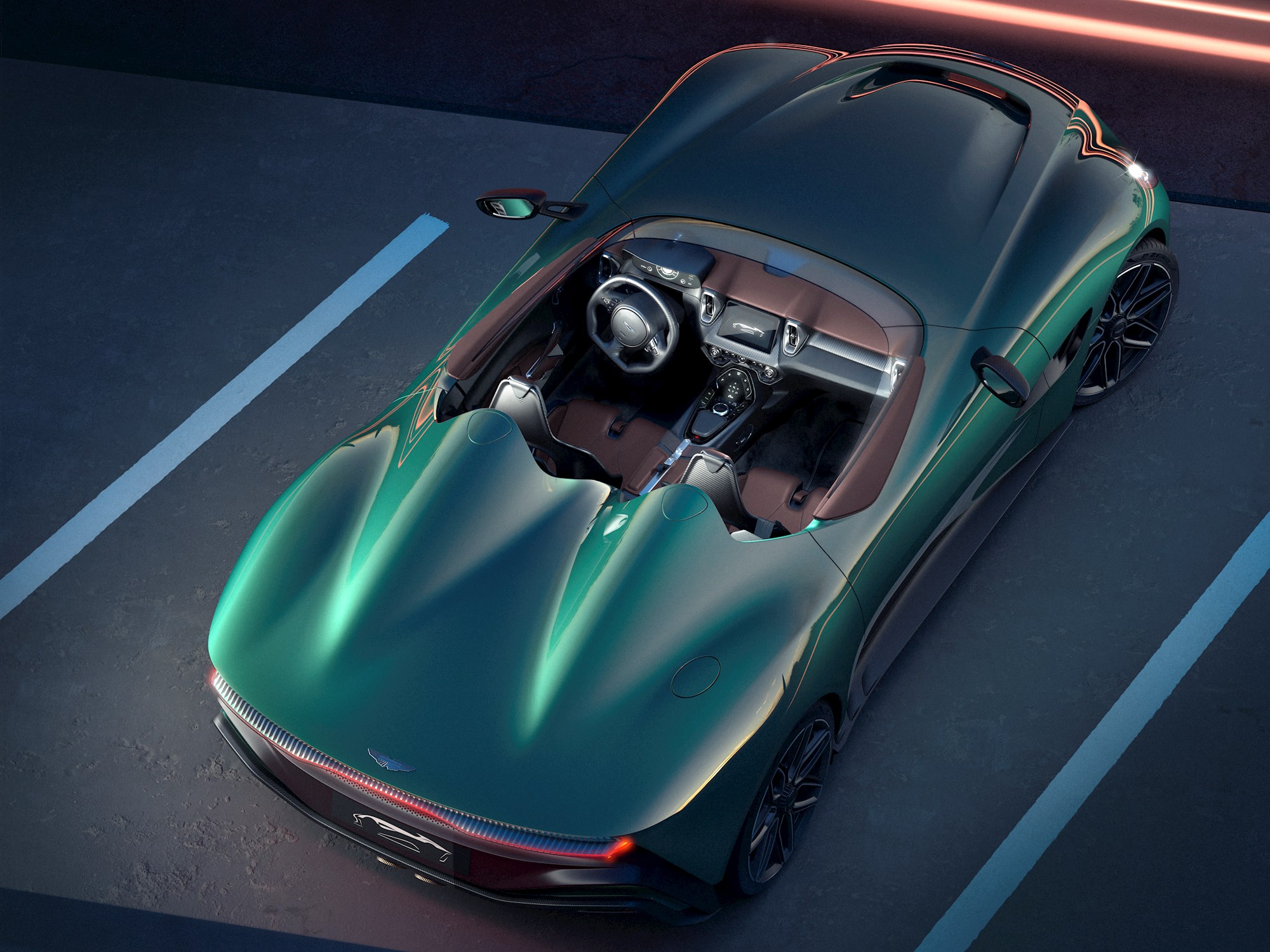 Aston Martin unveiled a two-seater open cockpit concept - Driven Car Guide