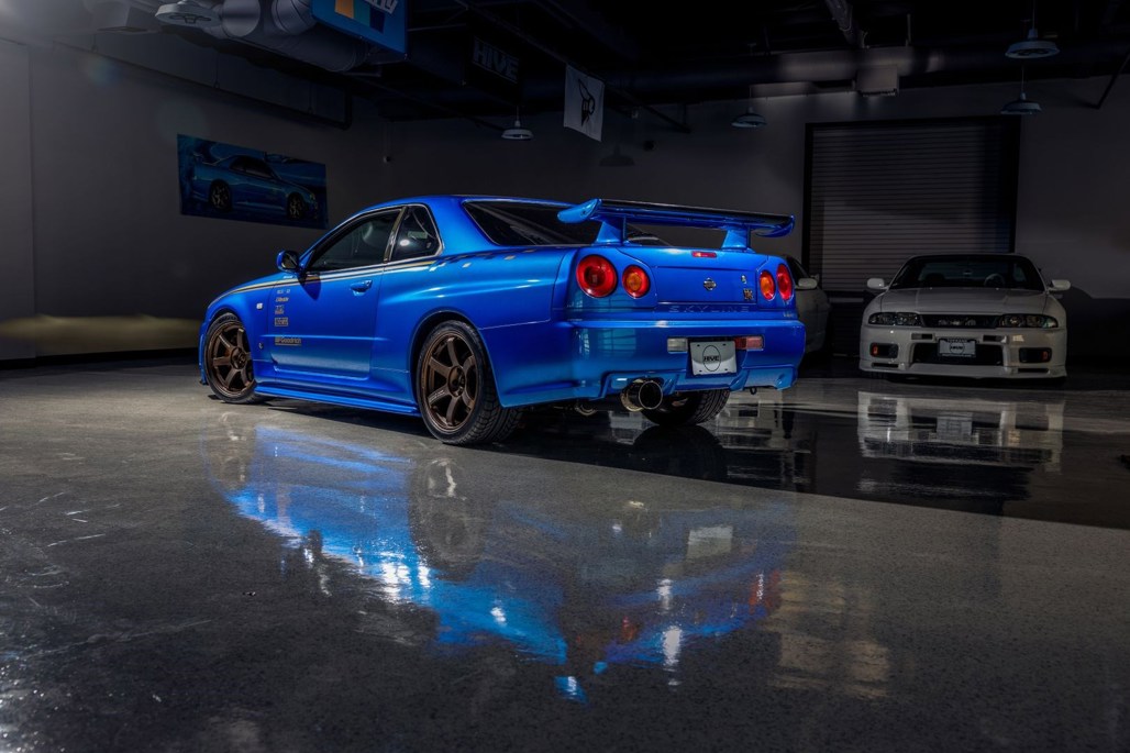 Nissan Skyline R34 GT-R driven by Paul Walker sells for almo - Driven Car Guide