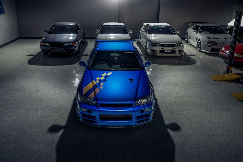 Nissan Skyline R34 GT-R driven by Paul Walker sells for almo - Driven Car Guide
