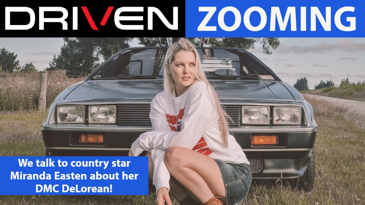 Zooming with DRIVEN: Miranda Easten and her DeLorean - Driven Car Guide
