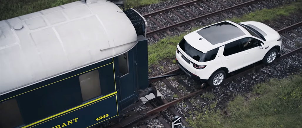 Land Rover Discovery Sport tows 108-tonne train - Driven Car Guide
