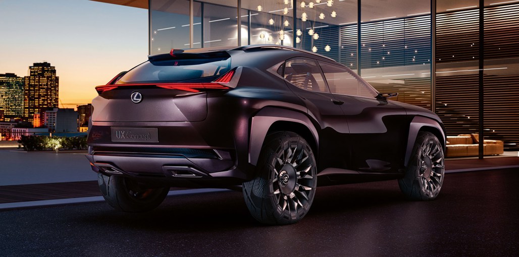 Lexus reveal rear end of wild UX Concept - Driven Car Guide