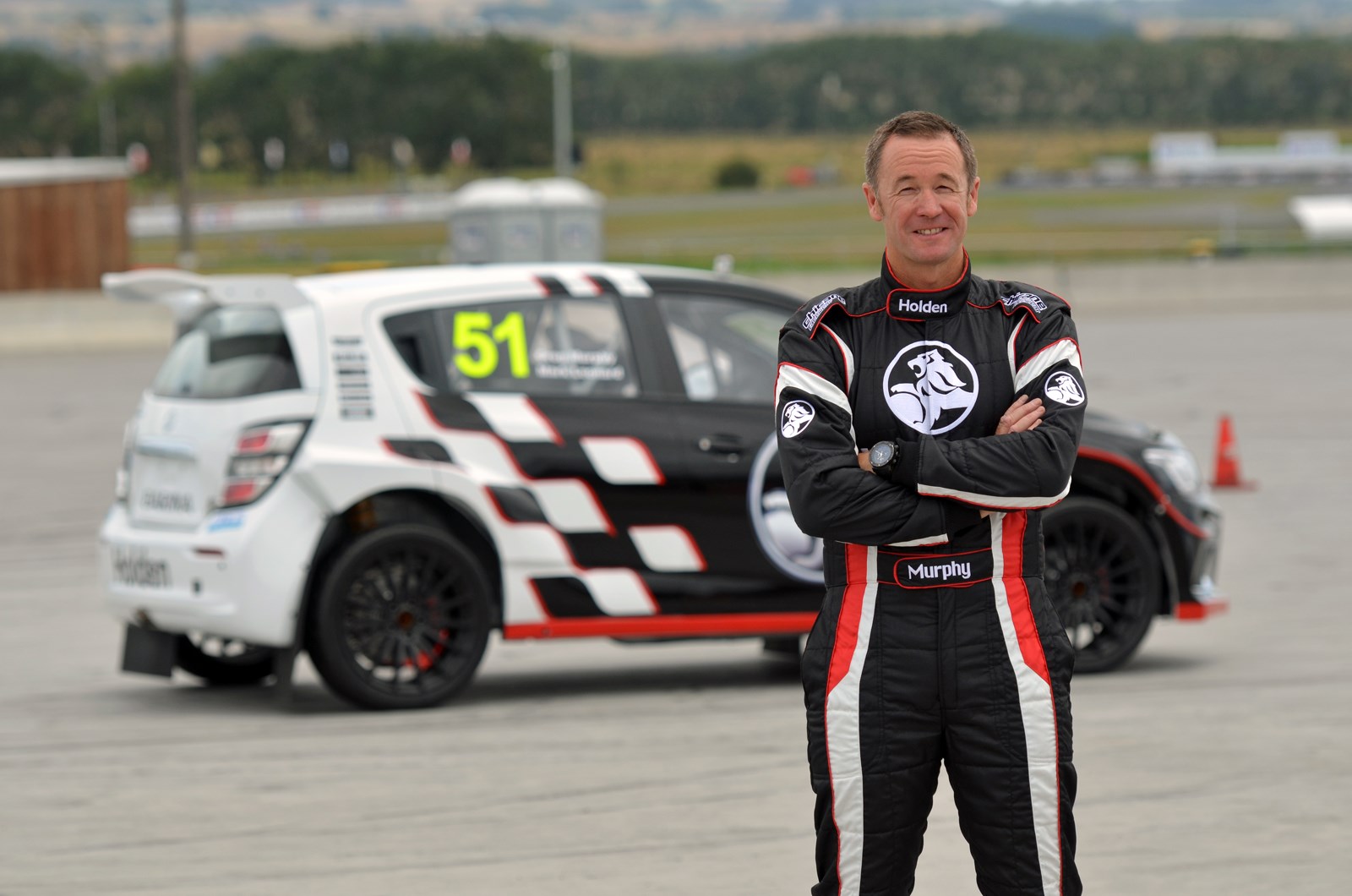 Greg Murphy shows off his new Barina rally car - Driven Car Guide