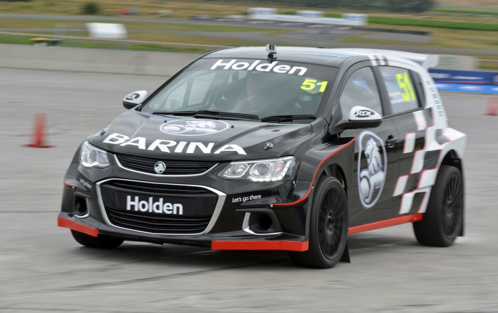 Greg Murphy shows off his new Barina rally car - Driven Car Guide